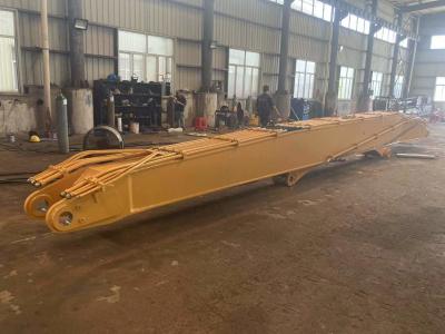 China Wear Resistant SK380 Excavator Pile Driver Arm And Long Boom Q345B Q355B Material for sale