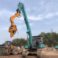 China Thickened Excavator Pile Driver for sale