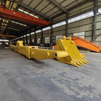 China 14m Telescopic Dipper Arm for 20 tons-30 tons Excavator ， Excavator telesopic boom for sale
