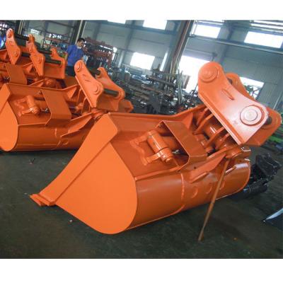 China Cleaning Hydraulic Tilt Excavator Bucket Q355B NM400 Hardoc500 Optinal for sale