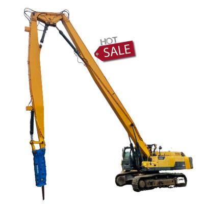 China Facultatief 18M 20M 24M 26M 28M 30M Graafwerktuig High Reach Boom, het Wapen van de Drie Sectievernieling Te koop