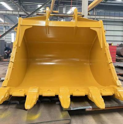 China Customizable Rock Bucket Excavator Bucket Heavy Duty Mining Rock Digger Bucket With Teeth for Backhoe Loader and Construction for sale