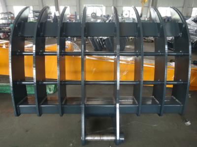 China High Quality Root Rake For Hitachi Ex60 Excavator , Oem Mini Digger Rake Bucket for sale