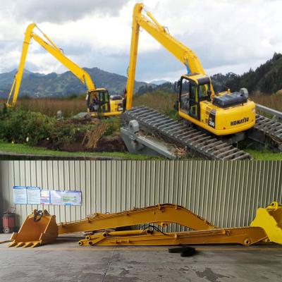 China CAT Cat320D Amphibious Excavator Long Reach Boom 14M for sale