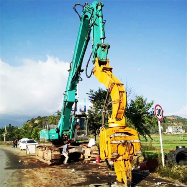 Factory Selling Construction Machinery Attachments Excavator Heavy Duty Piling Boom Customized