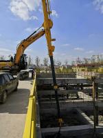 China High Precision 320 Excavator Three-Stage Telescopic Arm BS900E For Deep Pit Engineering for sale
