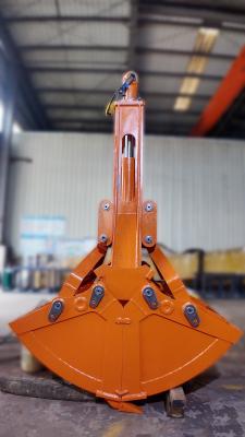China Heavy Duty  Single Cylinder Clamshell Bucket, Excavator Shell Grab Bucket for Construction, Mining & Bulk Material Handling for sale