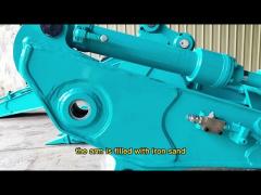 ZHONGHE Q355B 27T Excavator Tunnel Boom Hammer For HD ZX CAT PC