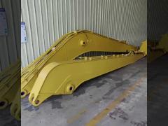 Excavator long reach Boom and  arm for CAT323D2L 16m good toughness welding performance