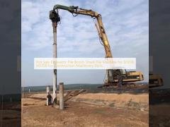 Palo di scavo in vendita calda per escavatore, macchina per palancole per SH200 HD700, per parti di macchine edili