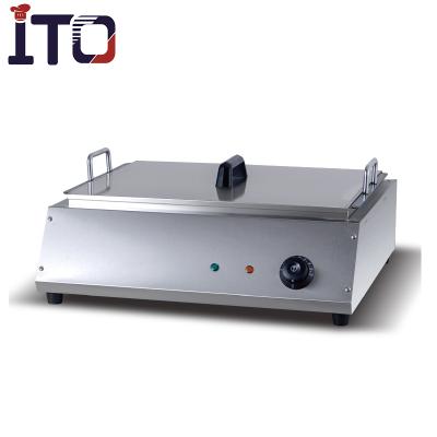 Cina Commercial Kitchen Catering Equipment Electric Snacks Countertop Muffin Griddle Machine in vendita