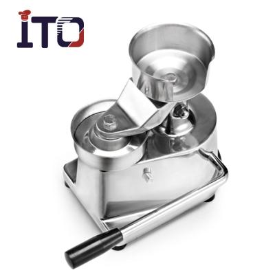 Cina Commercial Automatic Manual Table Top Hamburg Making Machine For Sale in vendita