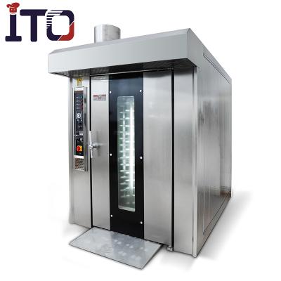 Cina Vegetable Processing Plant Factory Wholesale Price Convection Oven Electric Rotary Oven For Bread / 32 Trays in vendita