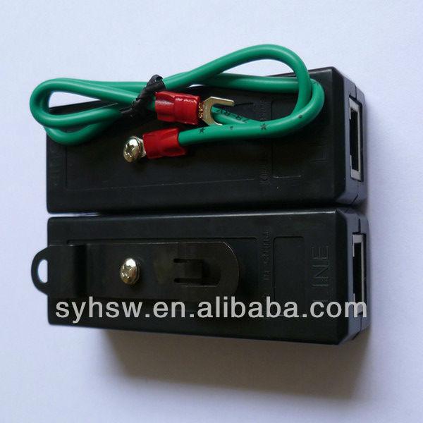 Quality 52g SY3160 Rj45 Cat6 Ethernet/POE Surge Protector with 60V Line Voltage for sale
