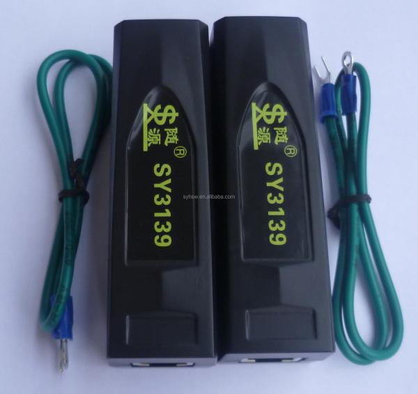 Quality ABS Shell Material 48V POE RJ45 Surge Protector with Max Operating Voltage of 6V for sale
