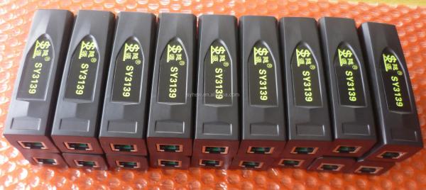 Quality ABS Shell Material Ethernet Network RJ45 Surge Protector Thunder Lightning for sale