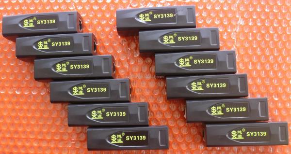 Quality 26*26*95mm POE Surge Protector Ethernet RJ45 Cat6 Lightning Arrester 48V Signal for sale
