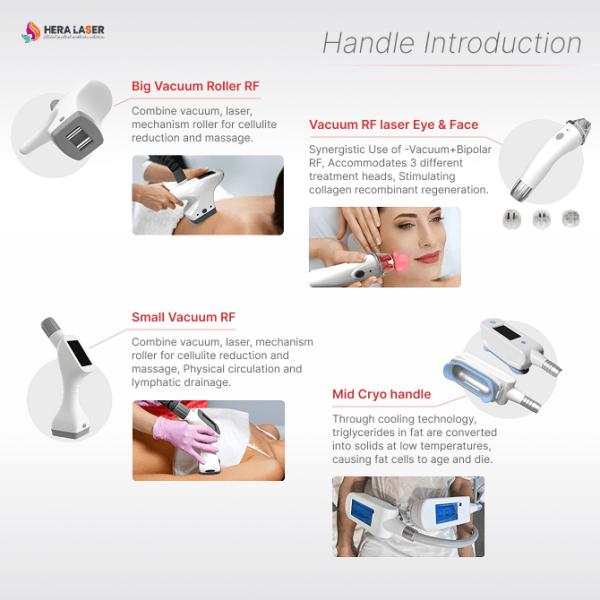 Quality Mutifuction Vacuum RF & Criolipolisis Body Slimming machine for sale