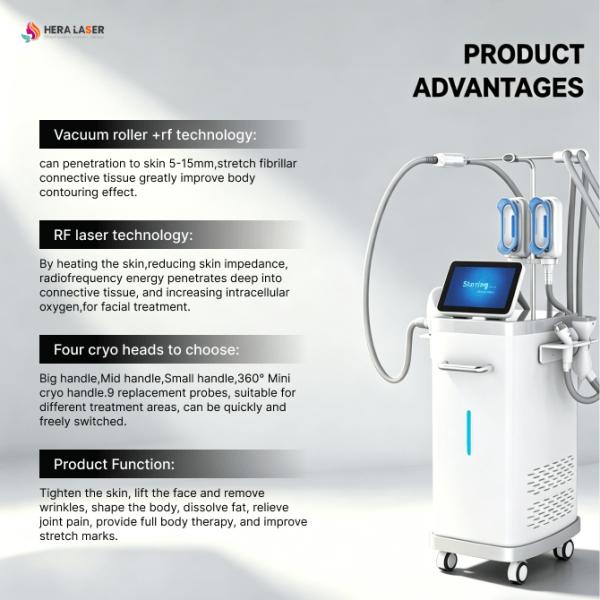Quality Mutifuction Vacuum RF & Criolipolisis Body Slimming machine for sale