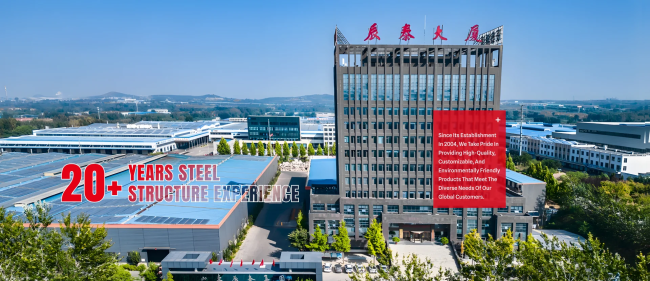 Company facility overview showing manufacturing capabilities