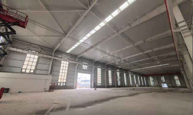 Completed steel structure project showcasing clean lines and durability