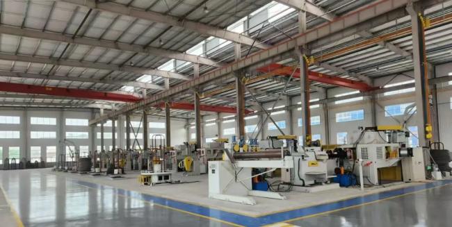 Completed steel structure project