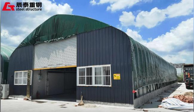 Steel structure construction process