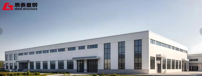 Completed steel structure warehouse