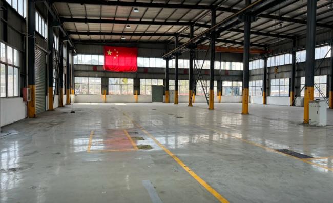 Completed steel structure warehouse