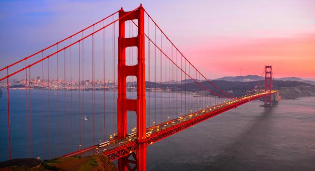 Completed steel bridge installation