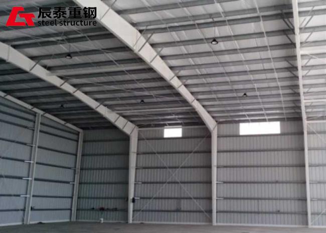 Steel hangar construction details