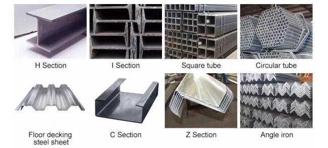 Steel structure components packaging