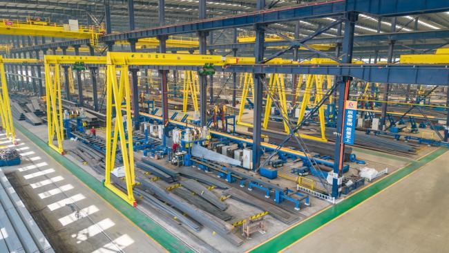 Quality control process at CT Steel Structure