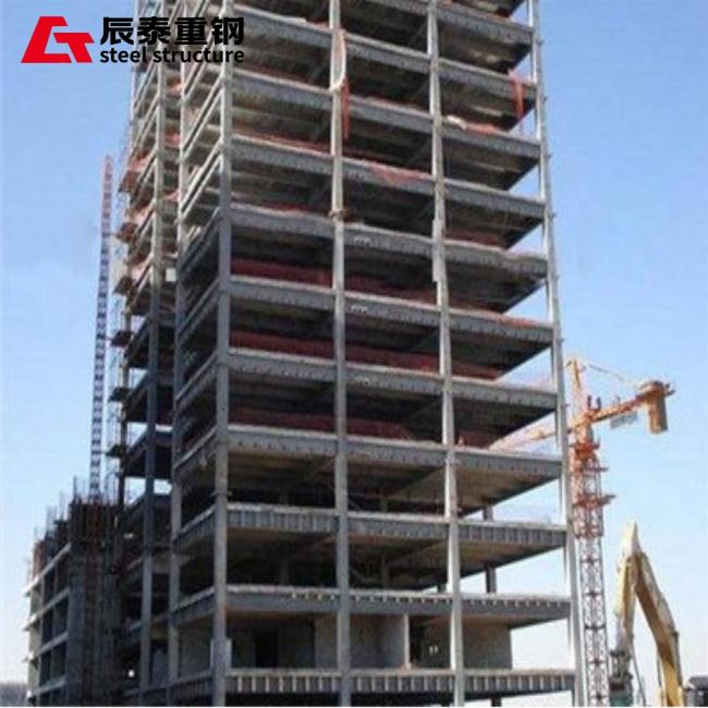Steel structure construction process