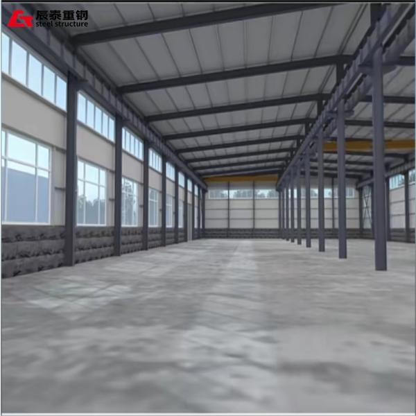 Quality Prefabricated Building Steel Structure Workshop For Industrial Production for sale