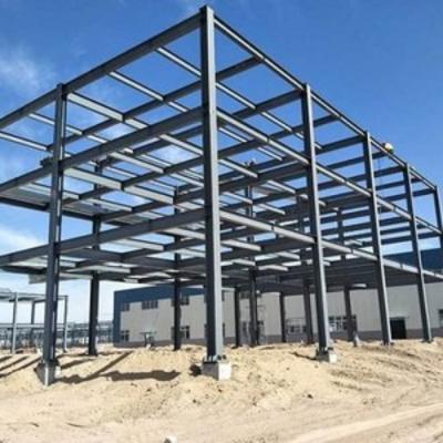 Cina Edifici di officine a struttura in acciaio commerciale resistenti con collegamento saldo / porta arrotolata in vendita