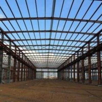 China Industrial Insulated Steel Frame Buildings Construction With Metallic Materials Frame for sale