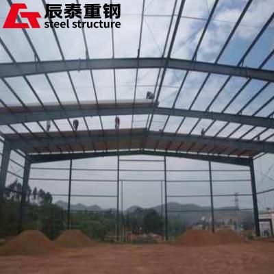 China Industrial Park Metal Frame Structure Construction Prefab Structural Steel Building for sale