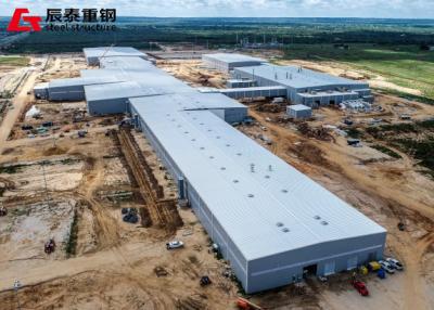 China Factory Plant Steel Structure Workshop  Q355B Q235B Steel Building Construction for sale