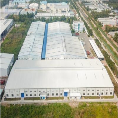 China Prefabricated Steel Frame Building Workshop Lightweight Steel Frame Construction for sale
