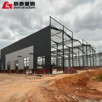 China Single Layer Construction Steel Structure Workshop , Lightweight Steel Frame Buildings for sale
