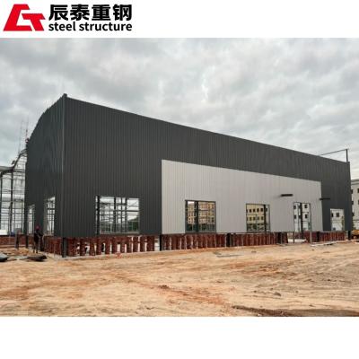 China Single Layer Construction Steel Structure Workshop , Lightweight Steel Frame Buildings for sale