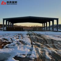 Quality Modular Steel Structure Workshop For Hangar Shed Logistics Warehouse for sale