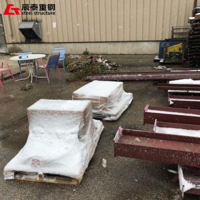 China Customized Portal Frame Workshop Steel Structure Building With Crane for sale