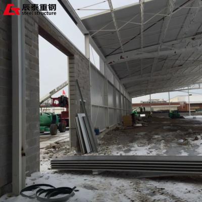 China Q235 Q355 H Section Steel Structure Portal Frame Workshop Customized for sale