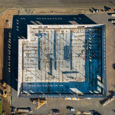 중국 코스트 알루미늄 스틸 구조 공장용 맞춤형 작업실 건물 판매용