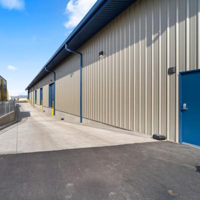 China Large Span Heavy Steel Frame Garage Hangar With Tekla Pkpm Auto CAD Design for sale