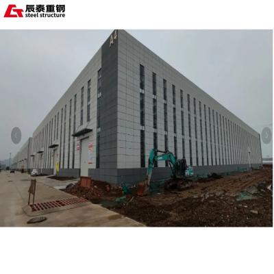 China High Strength Galvanized Steel Warehouse Prefabricated Buildings Anti Corrosion for sale