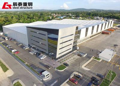 China Multi Storey Steel Structure Warehouse Factory Building For Distribution Center for sale