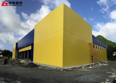 中国 モジュール式鋼鉄構造 倉庫 商業用金属建築 建設 販売のため